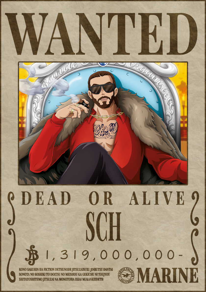 Poster Wanted SCH – Martin Facteur